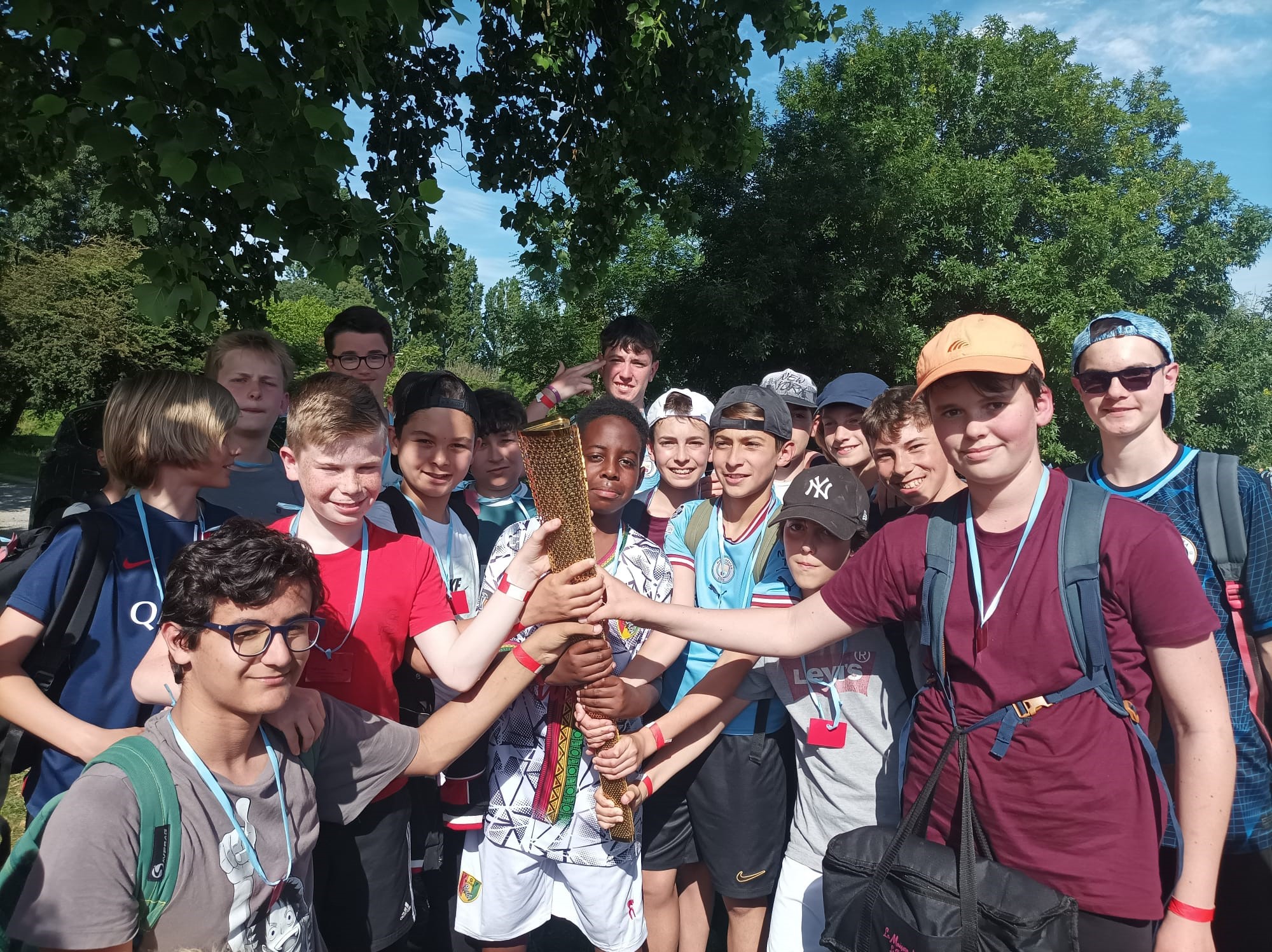 Participation à la journée olymique UGSEL 44 ! - St Félix-La Salle